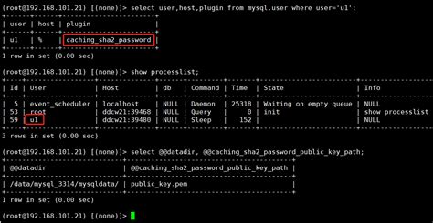 mysql caching sha2 password 加密原理和连接过程 full 腾讯云开发者社区 腾讯云