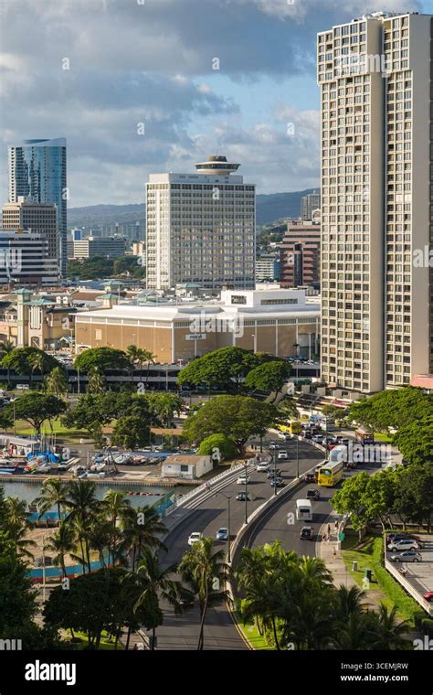 Macys Building In Ala Moana Shopping Center Honolulu Oahu Hawaii