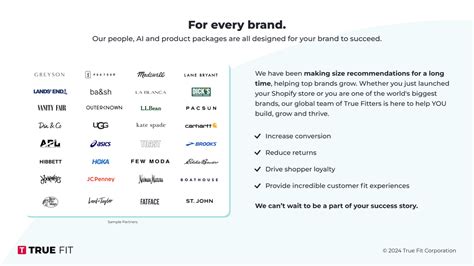 True Fit Ai Size Guidance True Fit Ai Size Guidance Shopify App Store