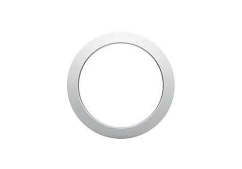 White Ring Abstract White Geometric Shapes 3d Illustration 27992628 Png