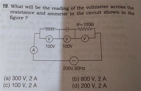 [answered] 19 What Will Be The Reading Of The Voltmeter Across The Kunduz