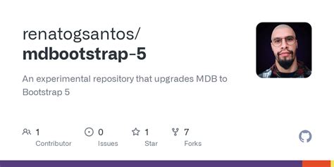 Github Renatogsantosmdbootstrap 5 An Experimental Repository That