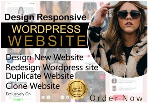 Create Modern Unique And Responsive Wordpress Website By Notchdev1 Fiverr