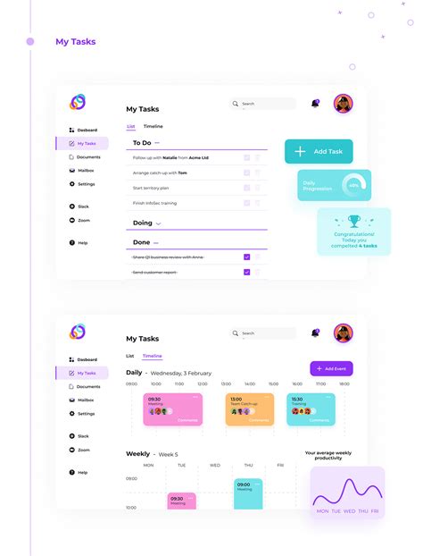 Task Management Tool Ux Case Study Behance Behance