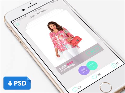 Ecommerce Mobile Application Ui Psd Download Psd