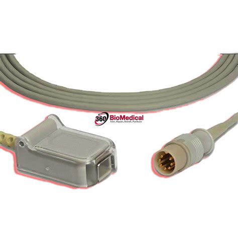 Welch Allyn Spo2 Adapter Cable Compatible 360biomedical