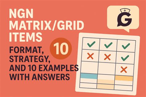 Ngn Matrix Grid Items 2025 Format Strategy An