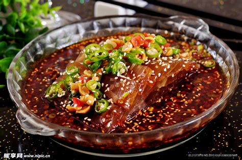 水晶皮冻摄影图 传统美食 餐饮美食 摄影图库 昵图网