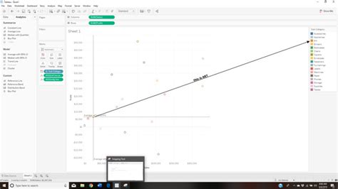 How To Add Dynamic Reference Lines In A Scatter Plot Following A Data