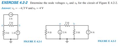 [solved] exercise 4 2 2 determine the node voltages v