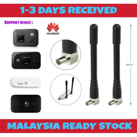 Ts9 External Antenna 1 Pair For Huawei Modem 3g 4g Shopee Malaysia