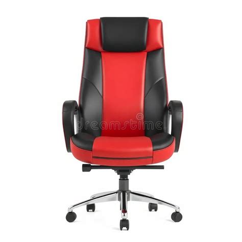 Red And Black Executive Office Chair Stock Illustration Illustration