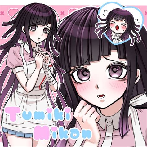 Tsumiki Mikan Danganronpa And 1 More Drawn By Mozukuiiiiiiimomo