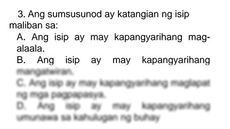 SOLUTION Esp Summative Test Nd Quarter Studypool