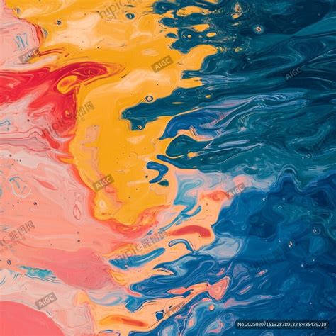 Ai创作图肌理彩色流体背景 肌理彩色流体 高清大图色彩抽象 肌理彩色流体背景墙 颜料交融多彩图案 抽象炫彩 渐变抽象流体装饰画 高级流体唯美艺术 创意律动色彩 彩色创意海洋流体画 丙烯画流体