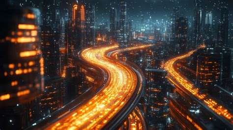 Aienhanced Smart Cities With Adaptive Infrastructure A Futuristic City Where Roads And Buildings