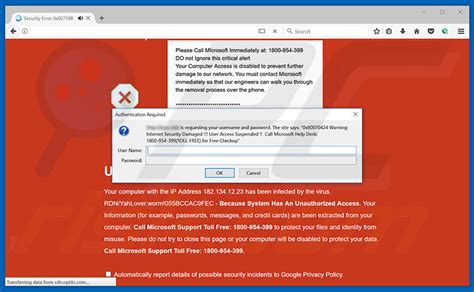 unauthorized access detected scam easy removal steps updated