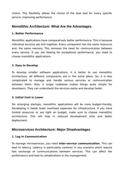 Microservices Vs Monolithic Architecturepdf