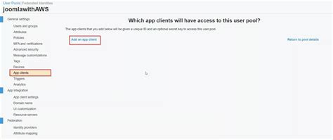 Aws Cognito Sso Single Sign On With Joomla Idp Aws Saml Sso