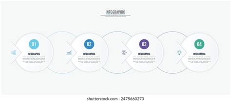 Diseño De Plantilla De Infografía De Vector De Stock Libre De