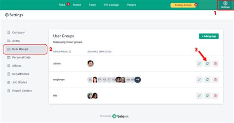 How To Duplicate User Groups And Assign Employees