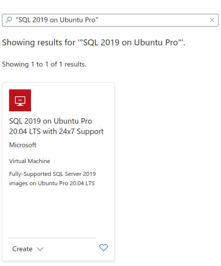 Provision An Ubuntu Virtual Machine Running SQL Server In Azure Ubuntu