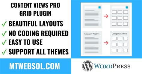 [content views pro review] best wordpress post grid and list layouts plugin mt web sol