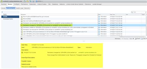 Auditinglogging Vcenter Server Authentication And Authorization Activities
