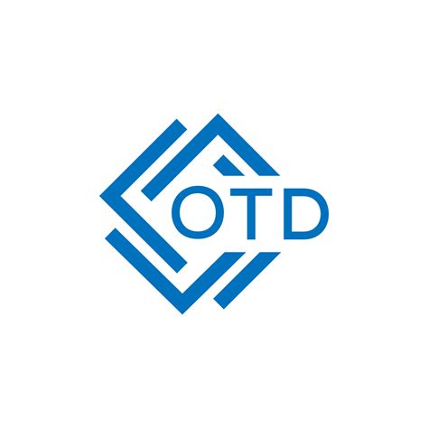 Otd Creative Circle Letter Logo Concept Otd Letter Design 20447146