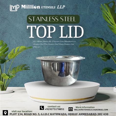 Stainless Steel Stop Lids Provide Durable Rust Resistant And Secure Sealing Ensuring Long