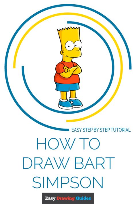 How To Draw Bart Simpson Really Easy Drawing Tutorial