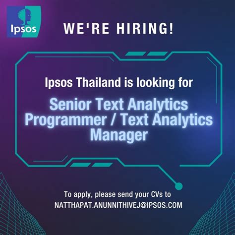 Thai Natural Language Processing Were Hiring