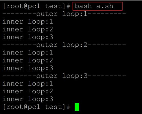 Linux Shell 中实现基本的双循环 小鲨鱼2018 博客园 Linux Shell 中实现基本的双循环 小鲨鱼2018 博客园