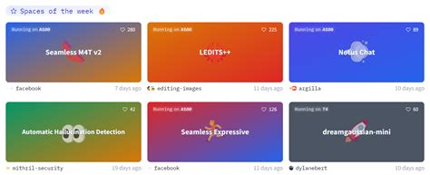 Hugging Face Spaces Hébergement Facile Dapps Ml