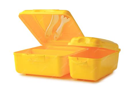 Premium Photo Empty Food Container Isolated On White Background