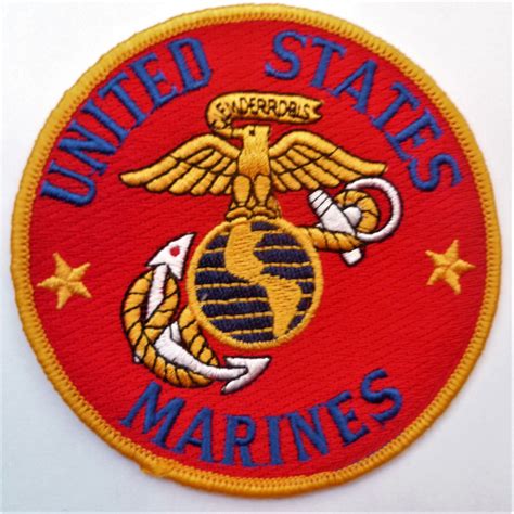 Us Marine Corps Cloth Patch Badge United States