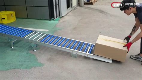 캐스터몰 대화콘베어 10m 사다리컨베어 사다리형 Abs롤러사다리컨베어 롤러 컨베어 컨베이어 콘베어 콘베이어 물류이동 상하차 Youtube