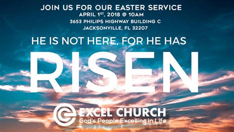 Excel ChurchExcel Easter Service Excel Church