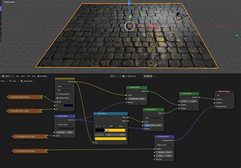 materials common values for principled bsdf parameters for low poly