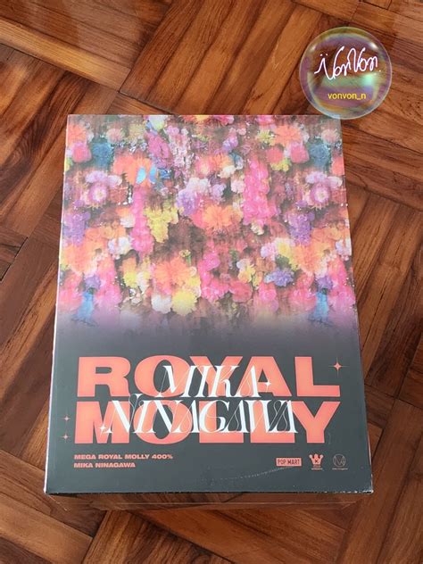 Pop Mart 泡泡瑪特 Molly×kennyswork Mega Royal Molly Mika Ninagawa Royal Molly Limited Edition 蜷川實花