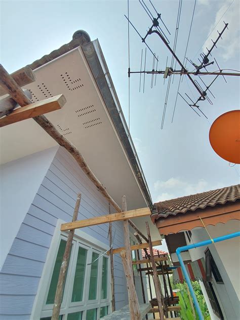 🚩 รางน้ำฝนสแตนเลสเกรด304 🚩ความหนา0 4m M 🚩ขนาด6นิ้ว มาตรฐาน 🚩รอยต่อบัดกรีด้วยตะกั่ว 🚩ท่อpvcขนาด3