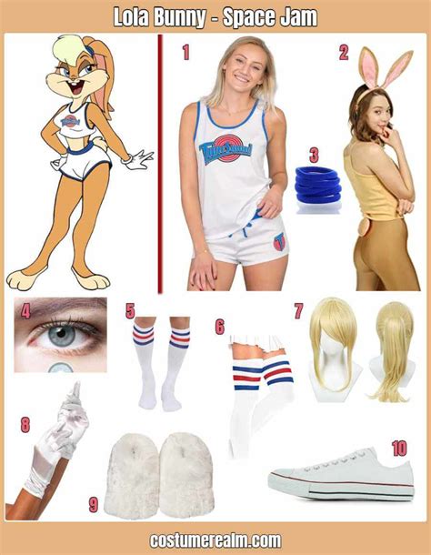 Lola Bunny From Space Jam Cosplay Done By Luxlocosplay From Amouranth