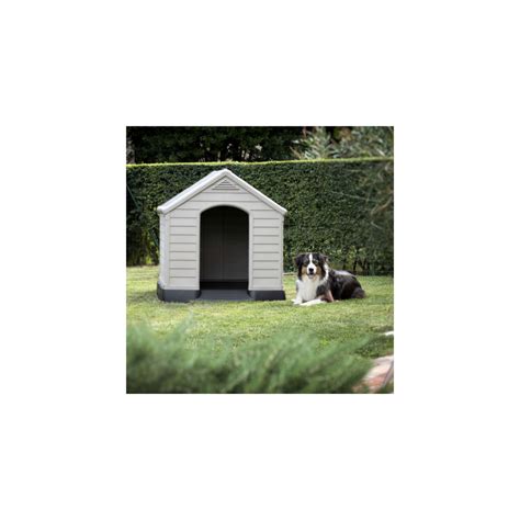 Casuta Cusca Caini Gri Mobigarden