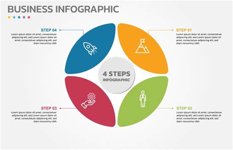 Data Cycle Infographic Template Royalty Free Vector Vectorstock
