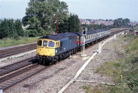 Original 35mm Slide Br Class 33 No 33011 At Weymouth Rights For Use £