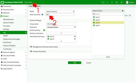 FortiGate High Availability Active Passive PeteNetLive