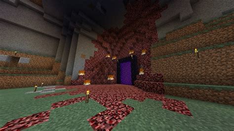 The Nether Is Leaking Into The Overworld Minecraft