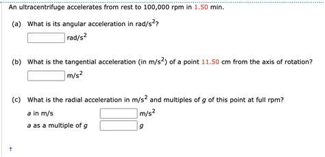 Solved A What Is Its Angular Acceleration In Rad S Chegg