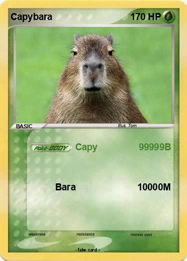 Pokémon Capybara 227 227 Capy 99999b My Pokemon Card