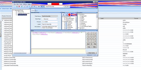 BAQ Calculated Field Help How To Sum Epicor ERP Epicor User Help Forum
